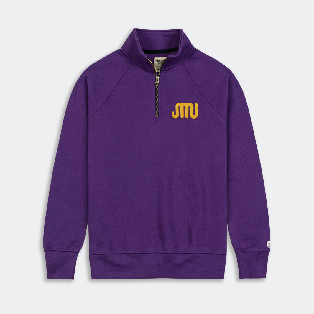 James Madison Vintage JMU Logo Quarter Zip | Homefield