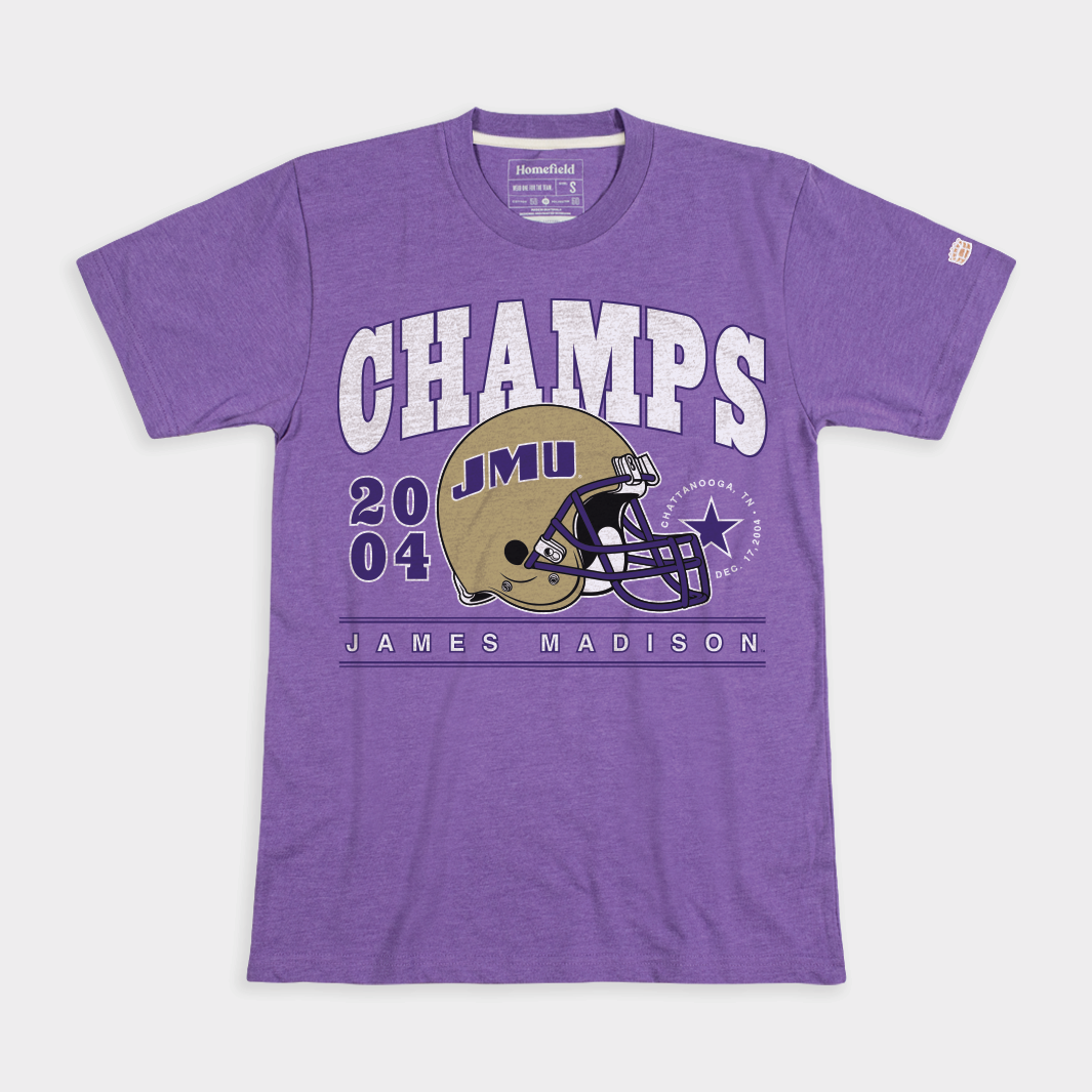 JMU Football 2004 National Champions Tee | Homefield