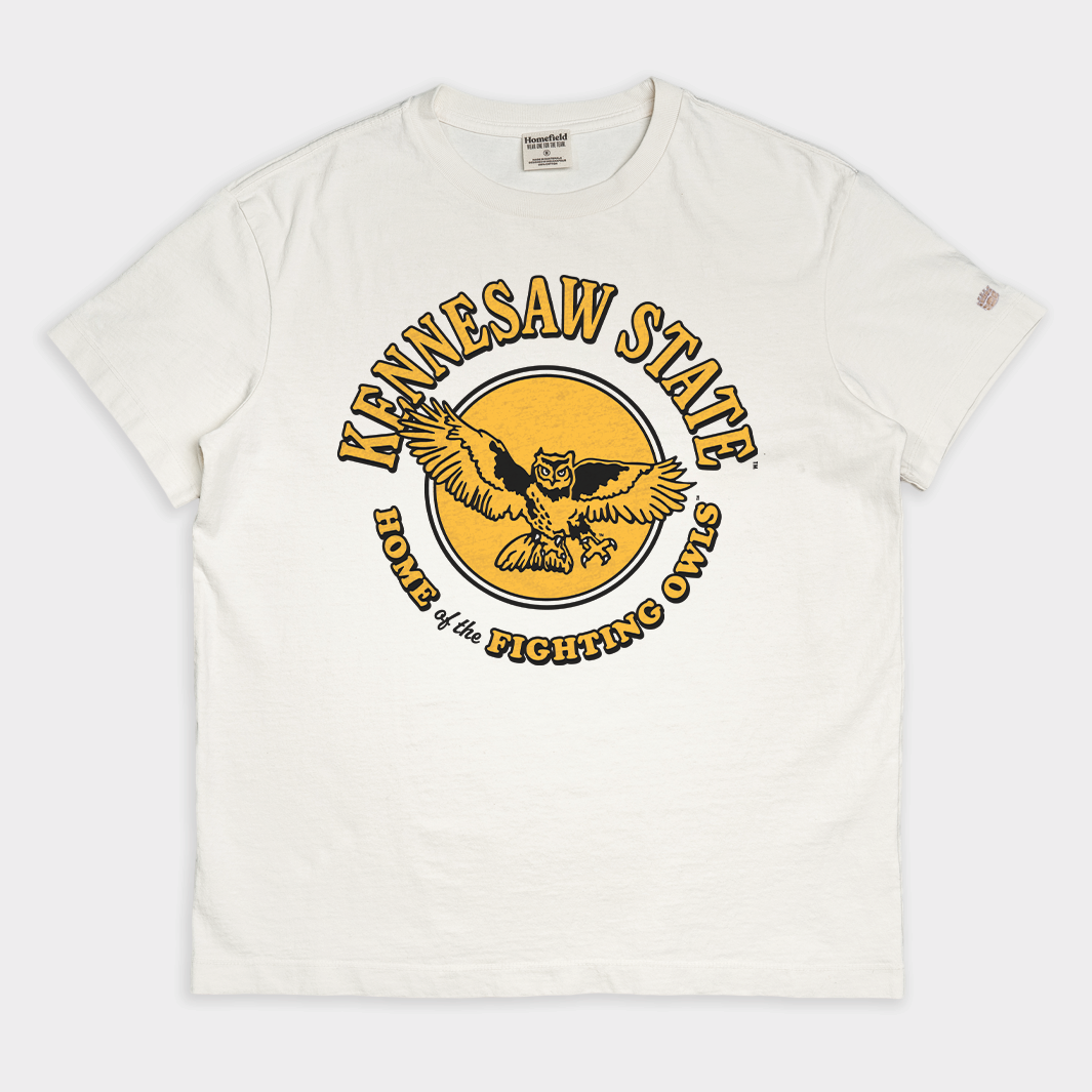 Kennesaw State 1988 Fighting Owls Vintage Heavyweight Tee | Homefield