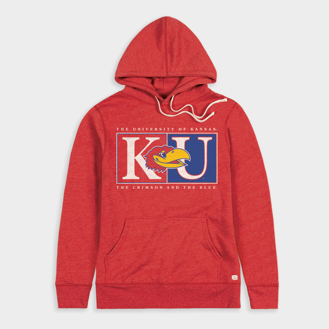 Kansas Jayhawks "The Crimson and the Blue" Hoodie | Homefield