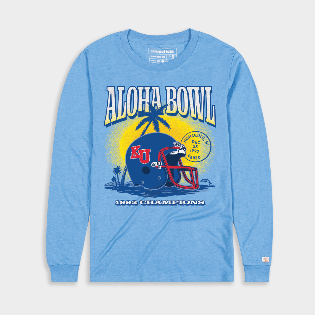 Kansas Football 1992 Aloha Bowl Long Sleeve | Homefield