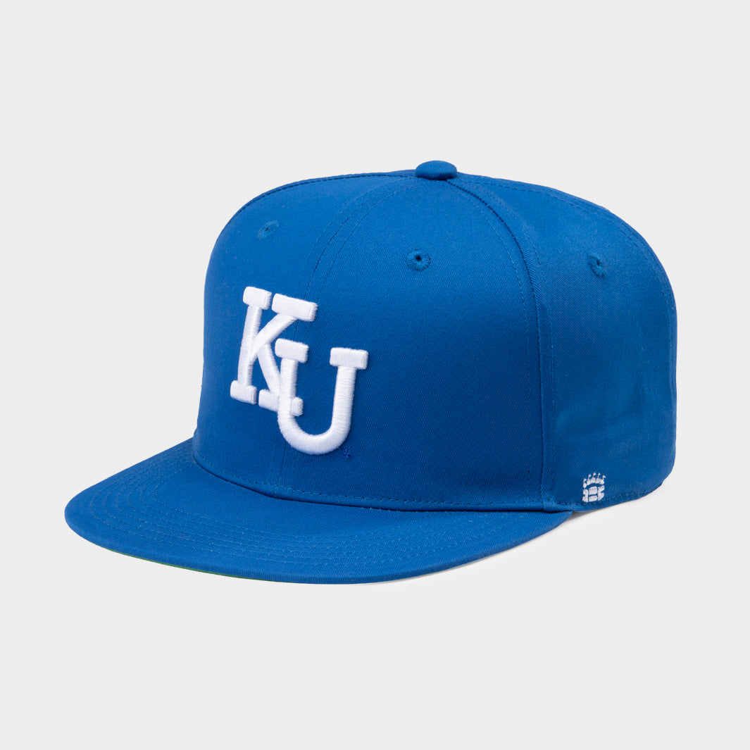 Kansas Jayhawks "KU" Logo Baseball Snapback Hat | Homefield