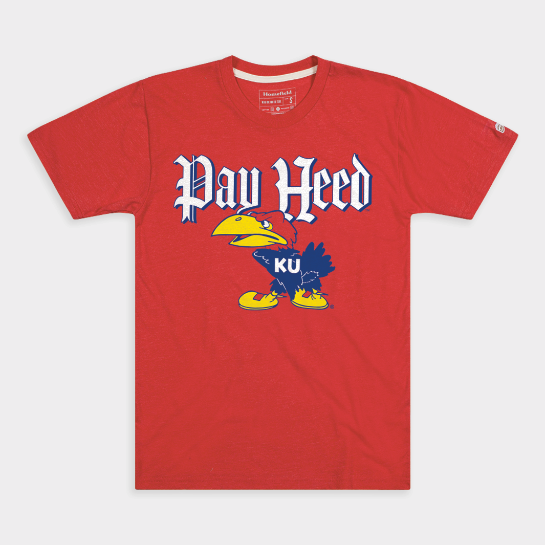 Vintage Kansas Jayhawks "Pay Heed" Tee | Homefield
