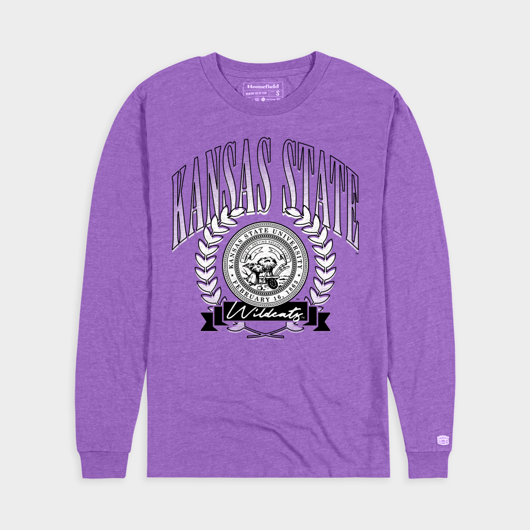 Kansas State Throwback Seal Long Sleeve | Homefield