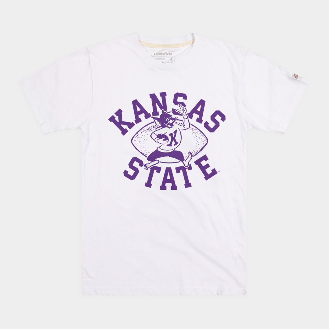 Kansas State Football '50s Mascot Tee | Homefield