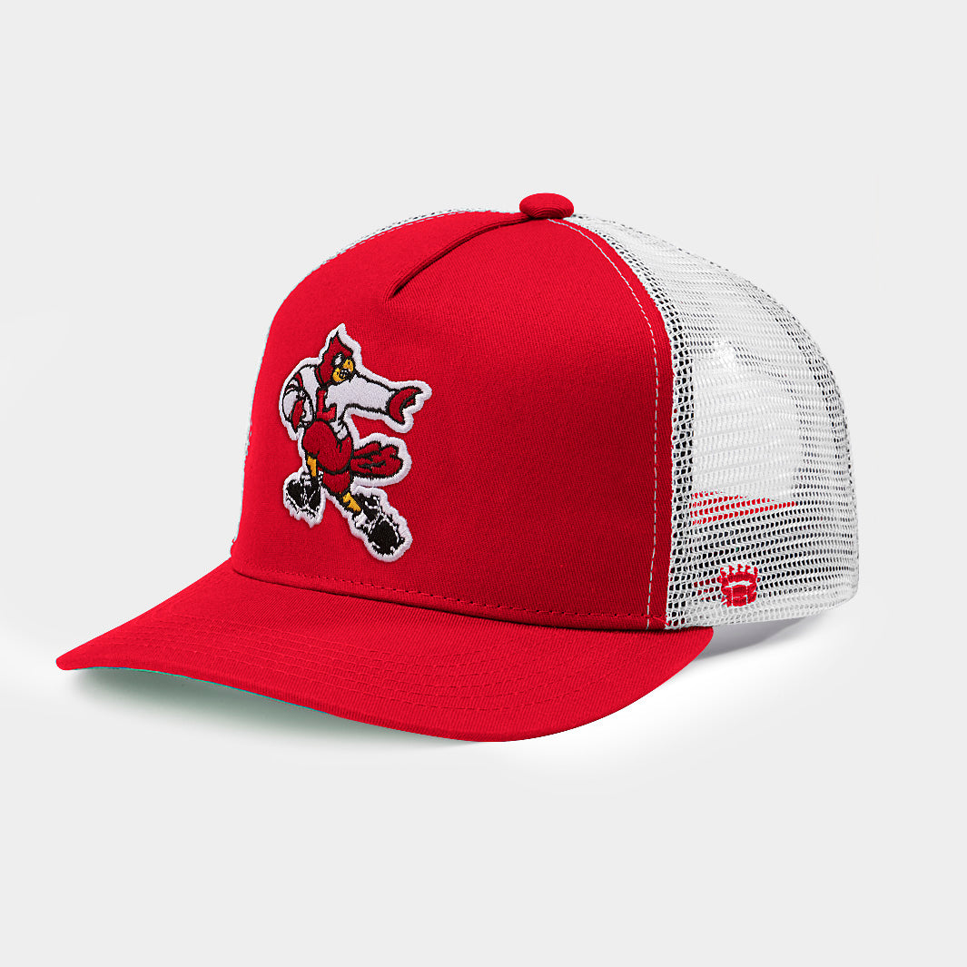 Louisville Cardinals Football Logo Trucker Hat | Homefield