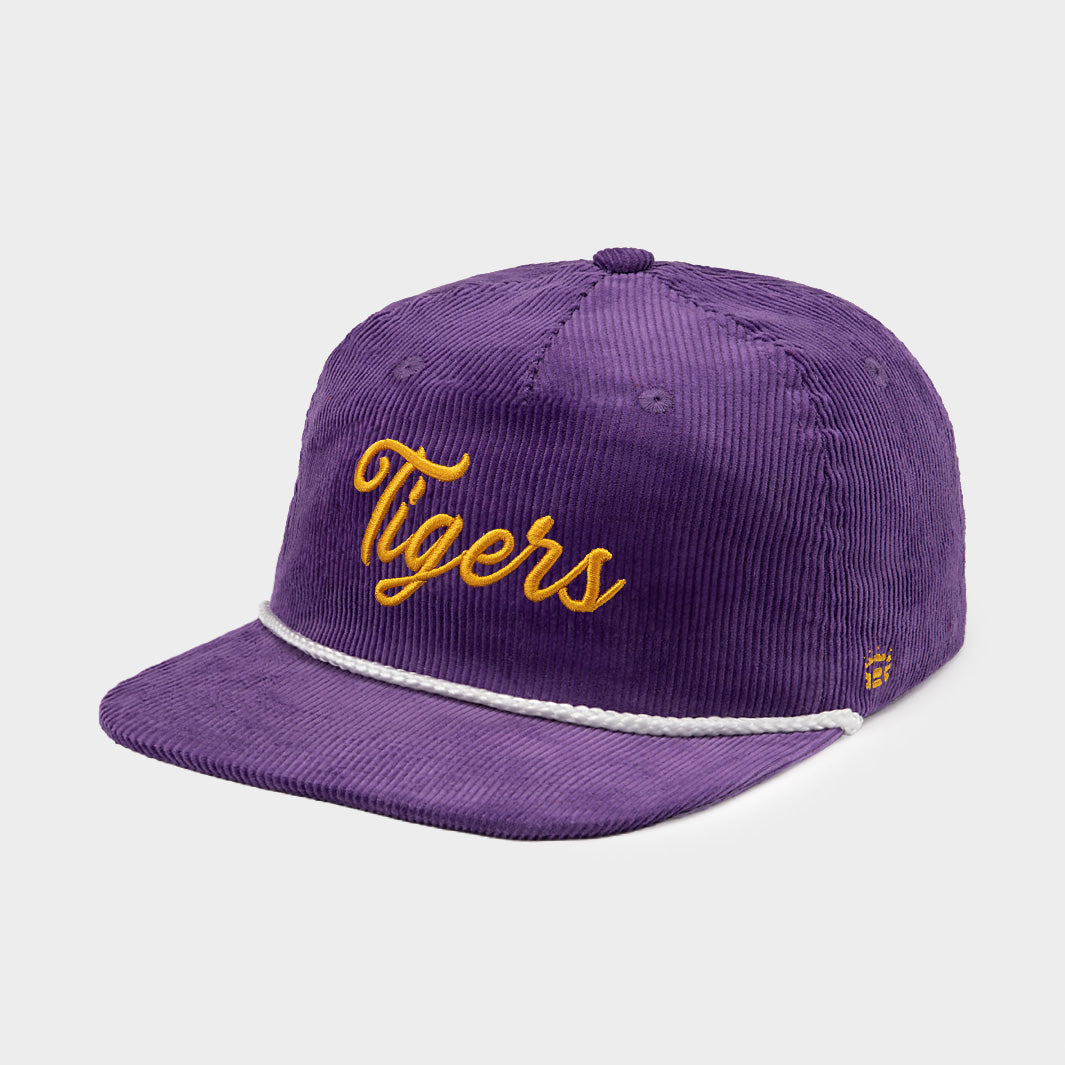 Vintage-Inspired LSU Tigers Script Corduroy Hat | Homefield