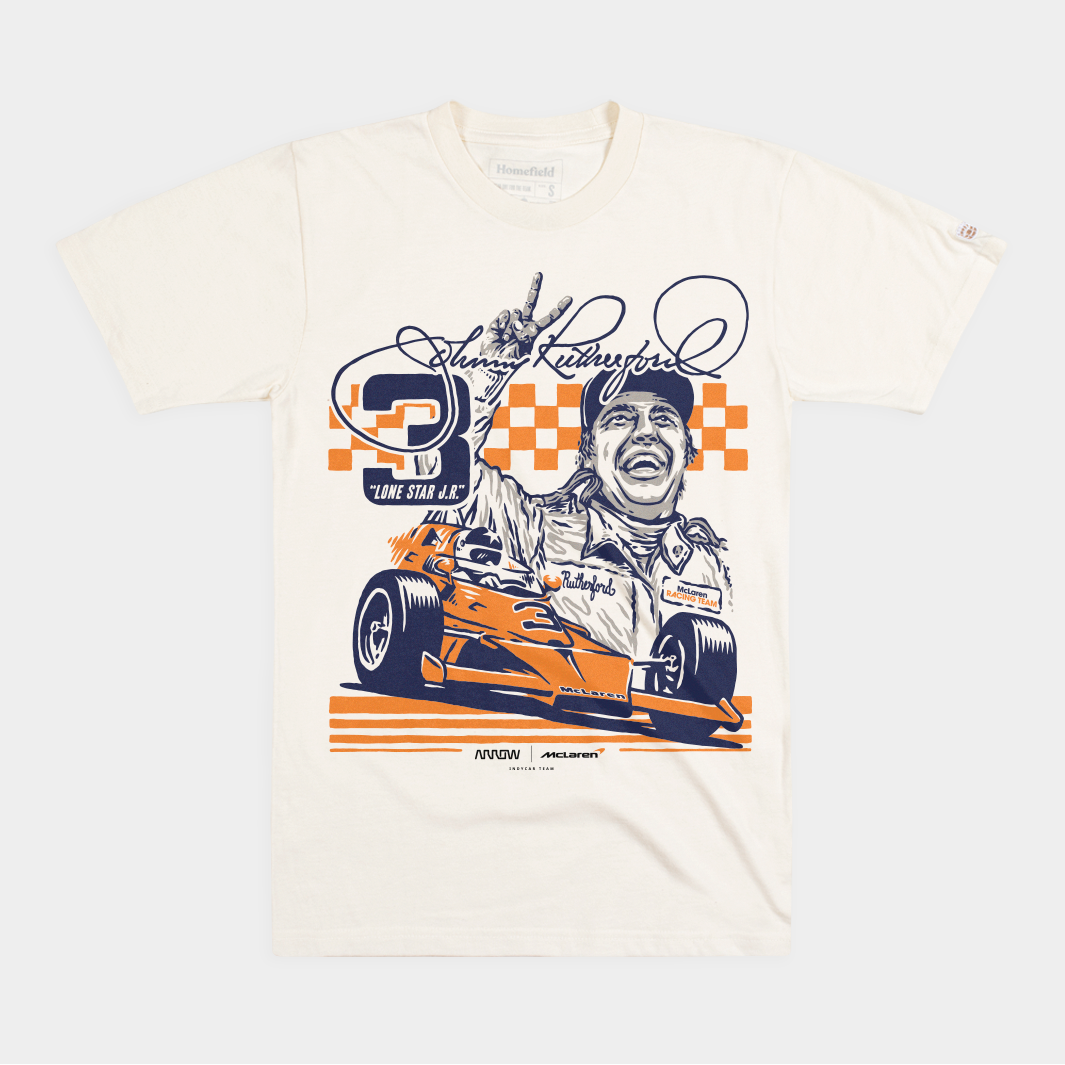 McLaren Johnny Rutherford "Lone Star J.R." Tee | Homefield