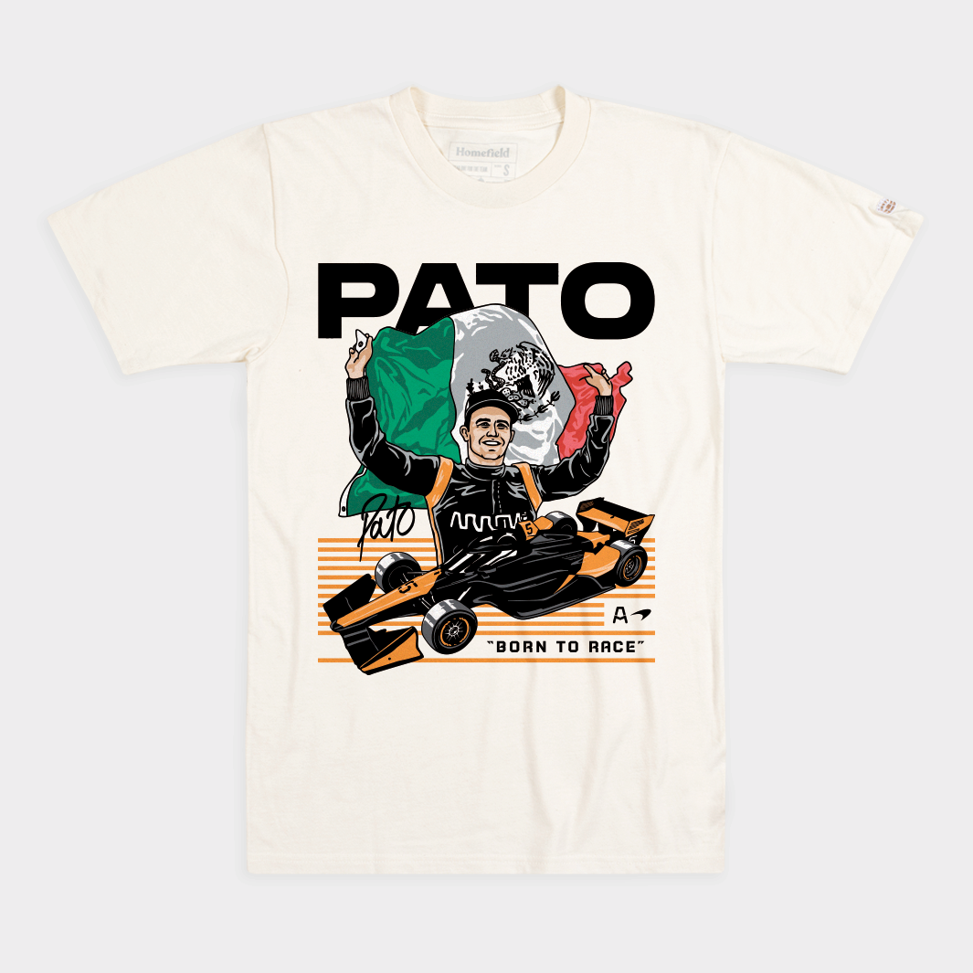 Arrow McLaren Pato O'Ward "Born to Race" Tee | Homefield