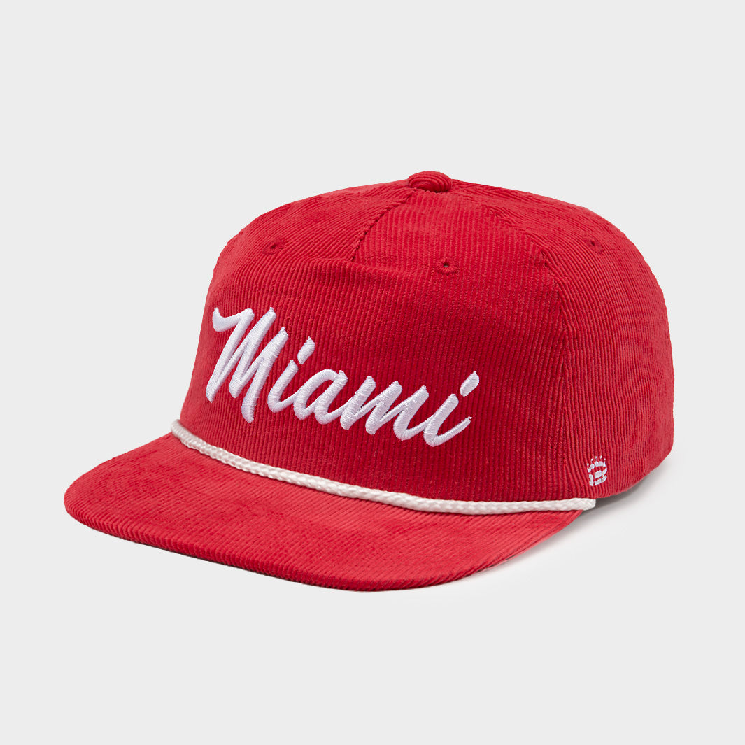 Retro-Inspired Miami RedHawks Corduroy Hat | Homefield