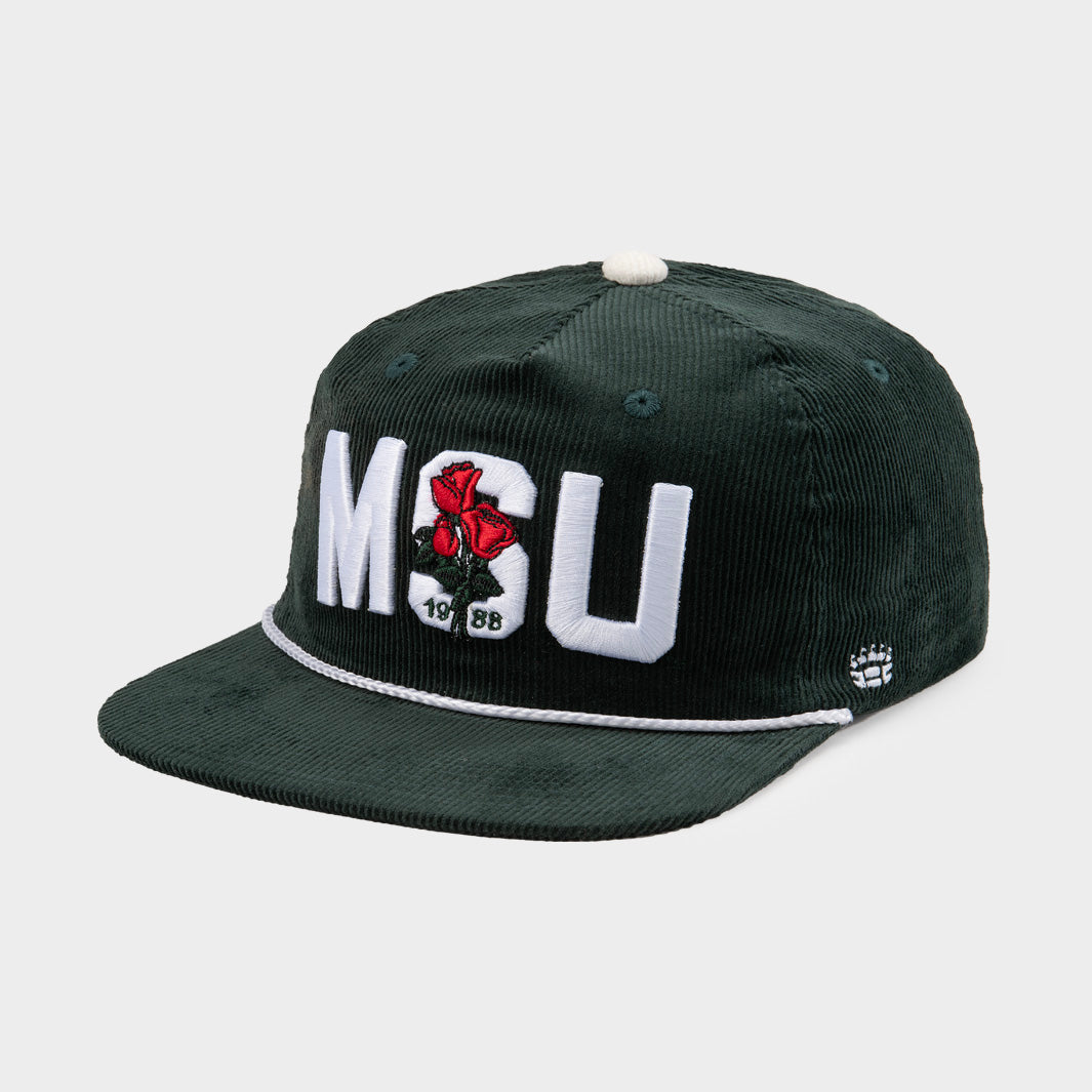 Michigan State 1988 Roses Corduroy Hat | Homefield