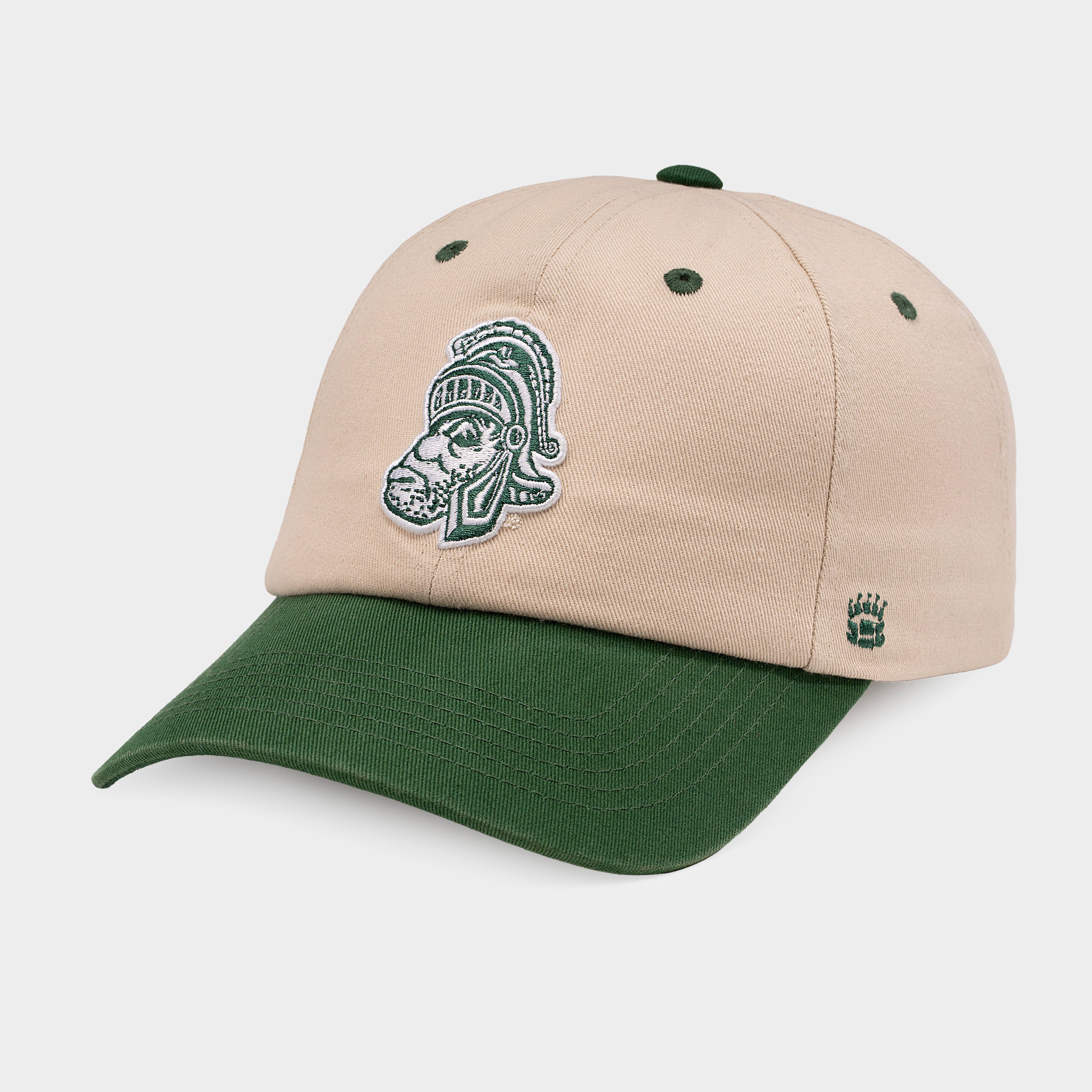 Michigan State Spartans Retro Two-Tone Dad Hat | Homefield