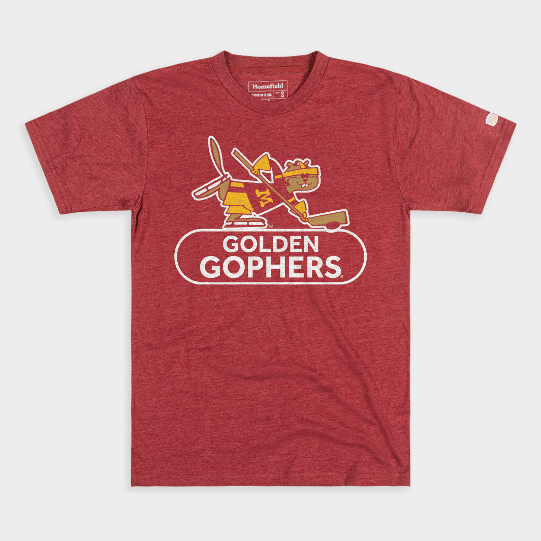 Vintage Minnesota Golden Gophers Hockey Tee | Homefield