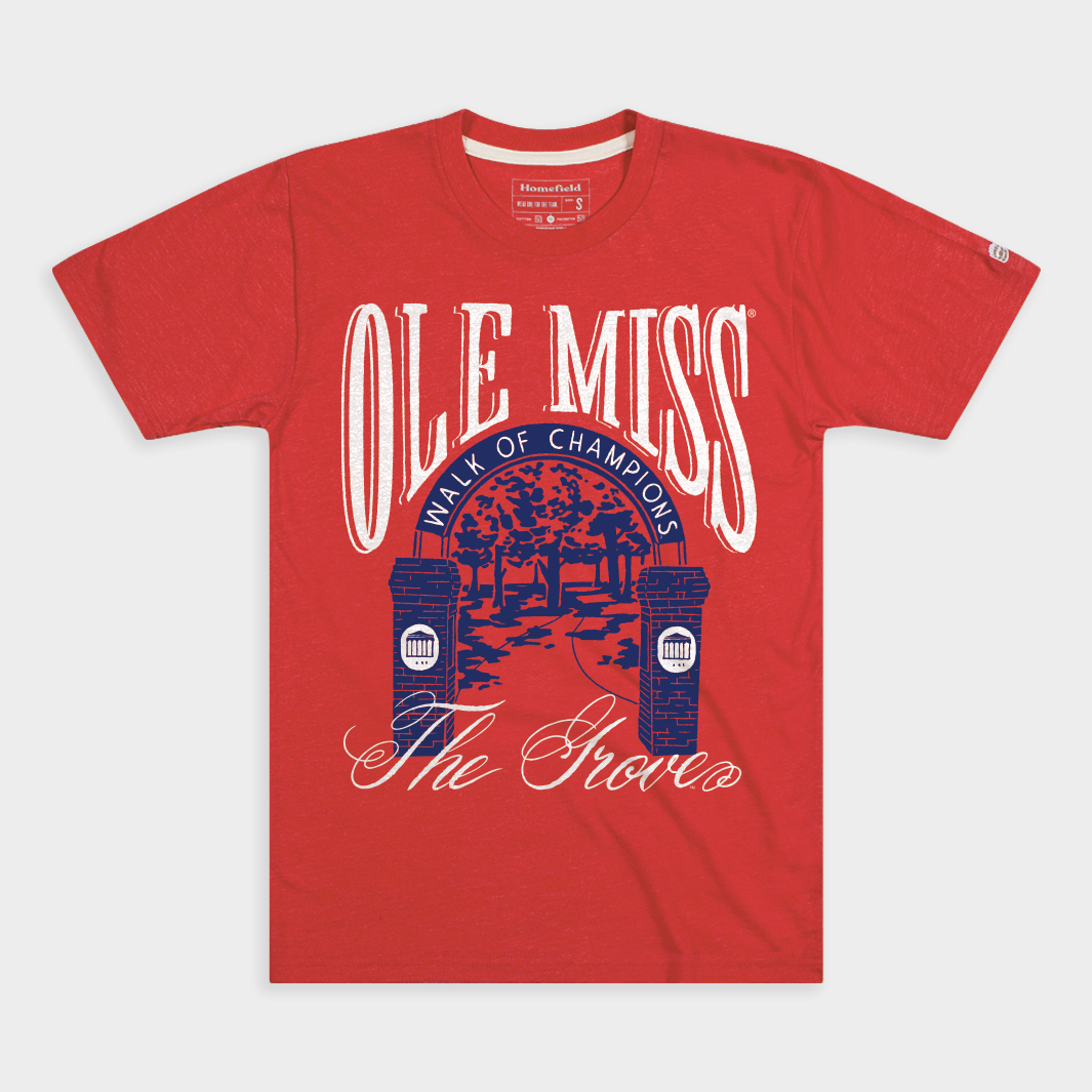 The Grove at Ole Miss Walk of Champions Tee | Homefield