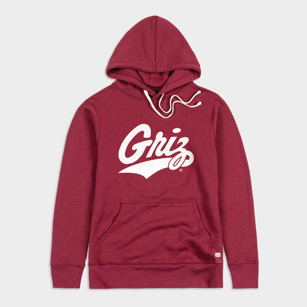 Montana Grizzlies "Griz" Script Hoodie | Homefield