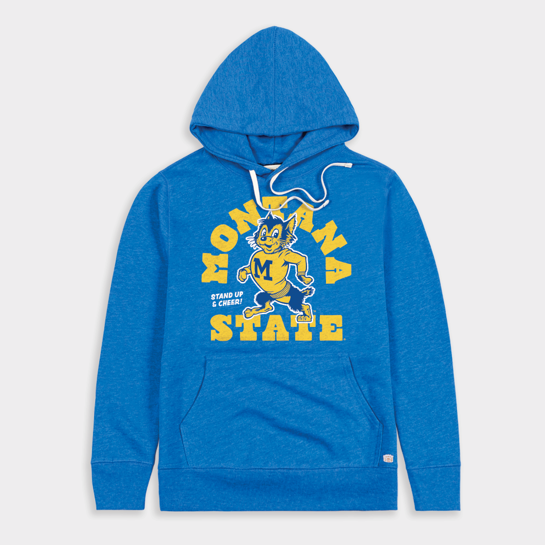 Montana State Bobcats Vintage Mascot Hoodie | Homefield