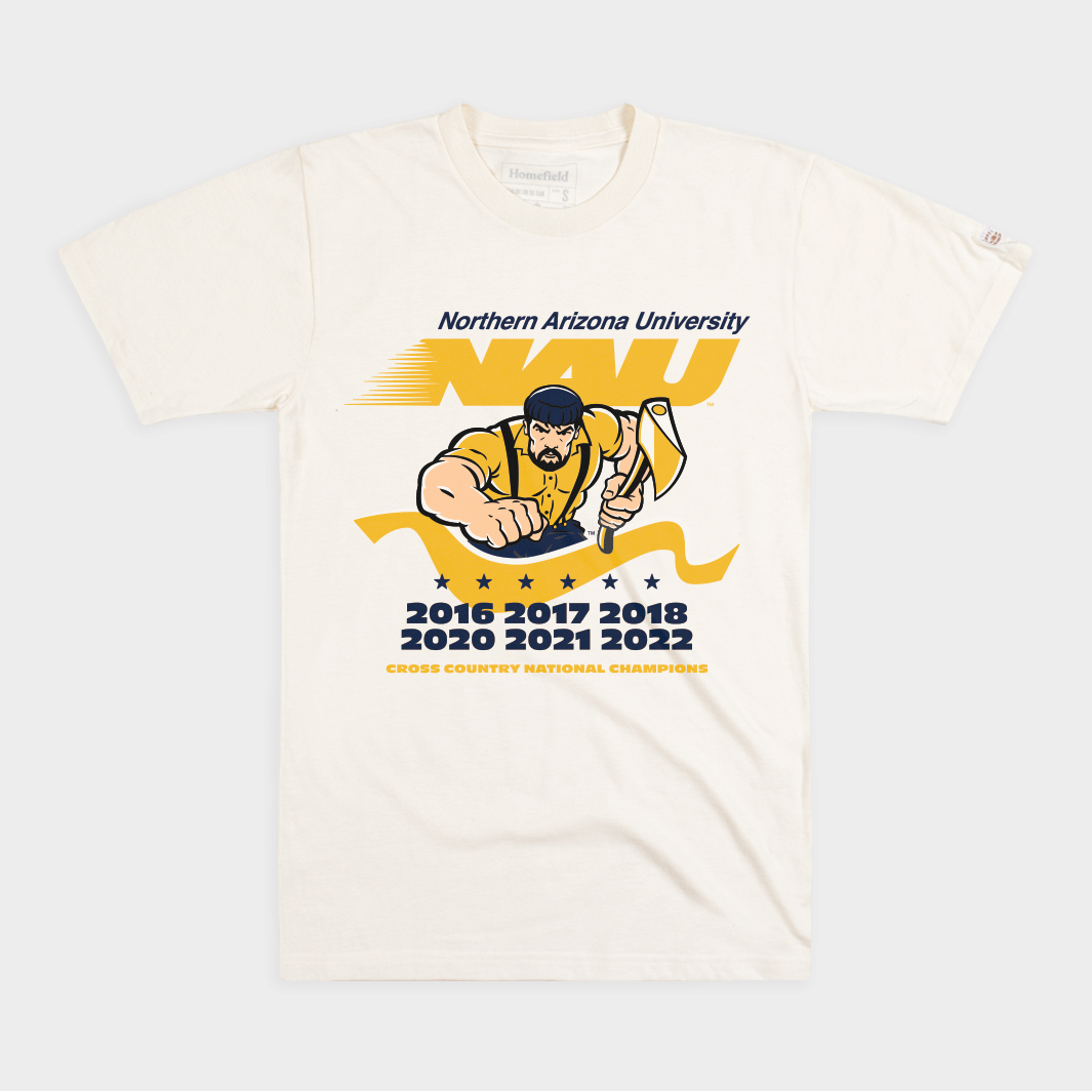 Northern Arizona Lumberjacks Cross Country Champs Tee | Homefield