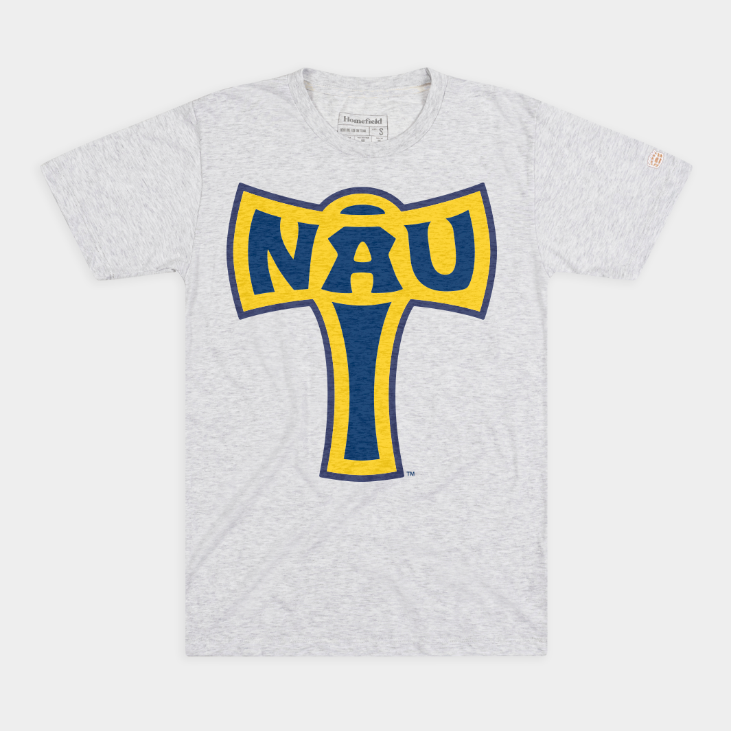 Northern Arizona Lumberjacks Vintage Axe Logo Tee | Homefield