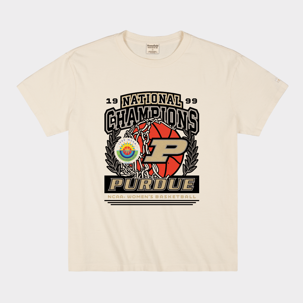 Purdue Women's Basketball 1999 NCAA Champs Heavyweight Tee | Homefield