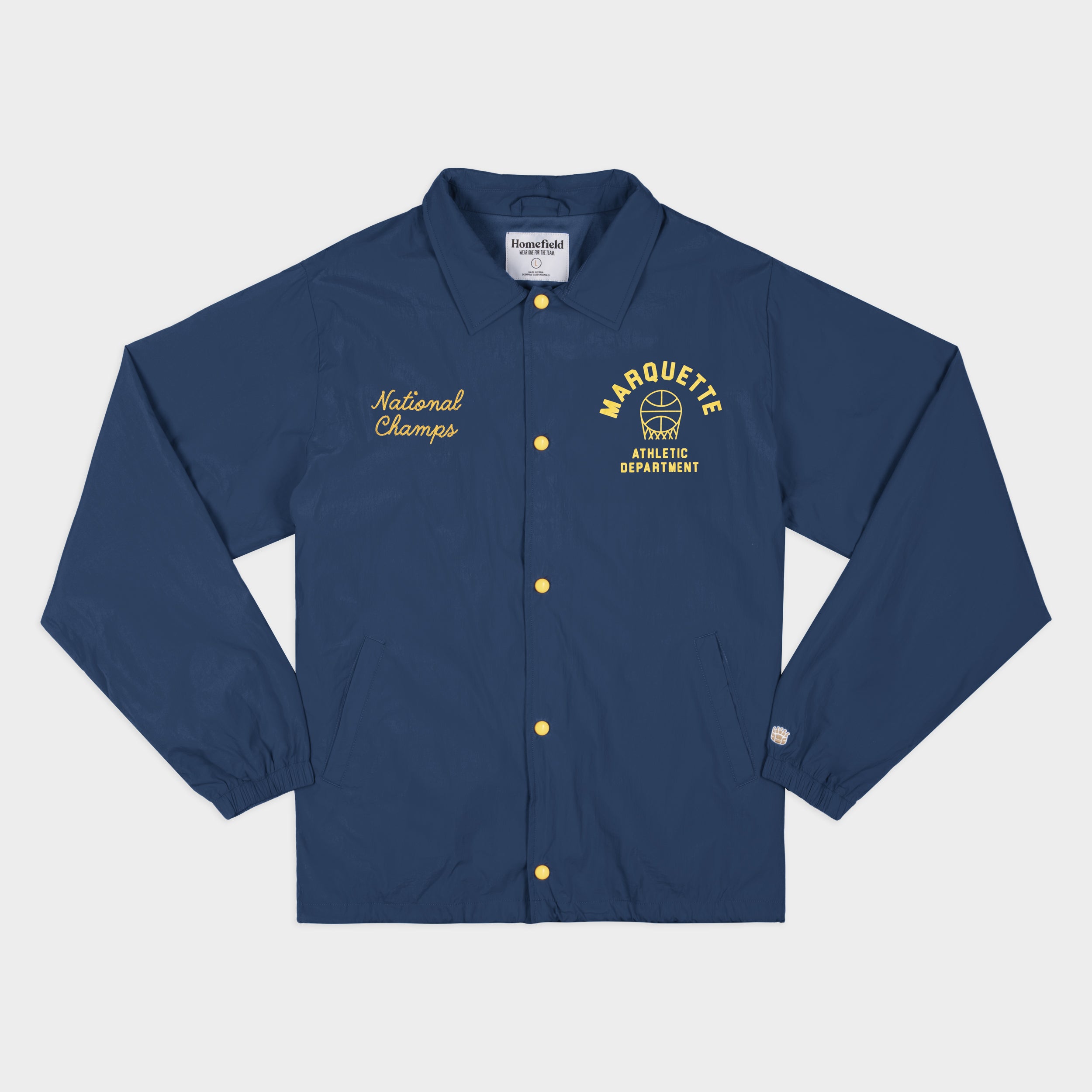 Marquette Golden Eagles Basketball 1970s Coaches Jacket | Homefield