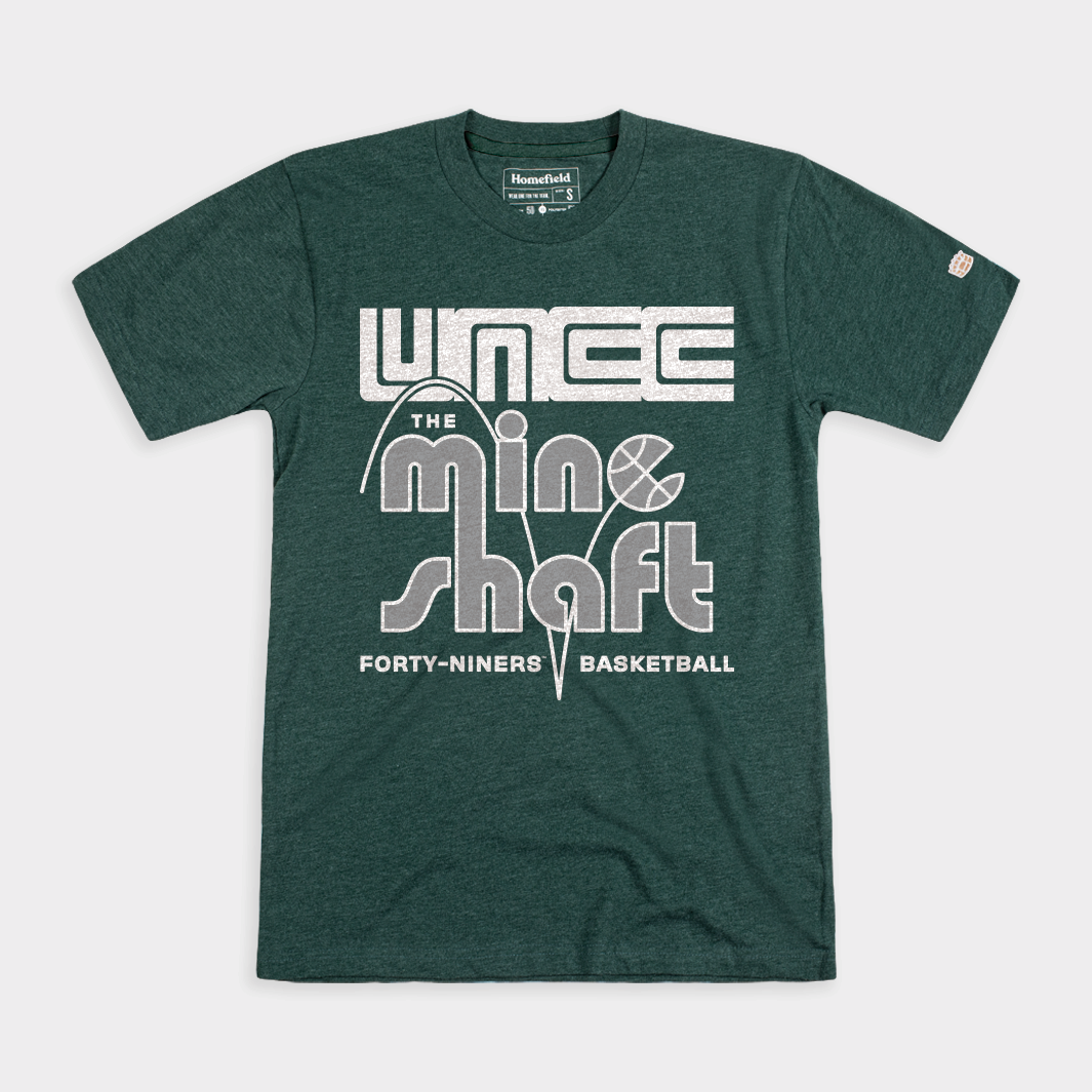 Retro UNCC Belk Gymnasium "Mine Shaft" Tee | Homefield