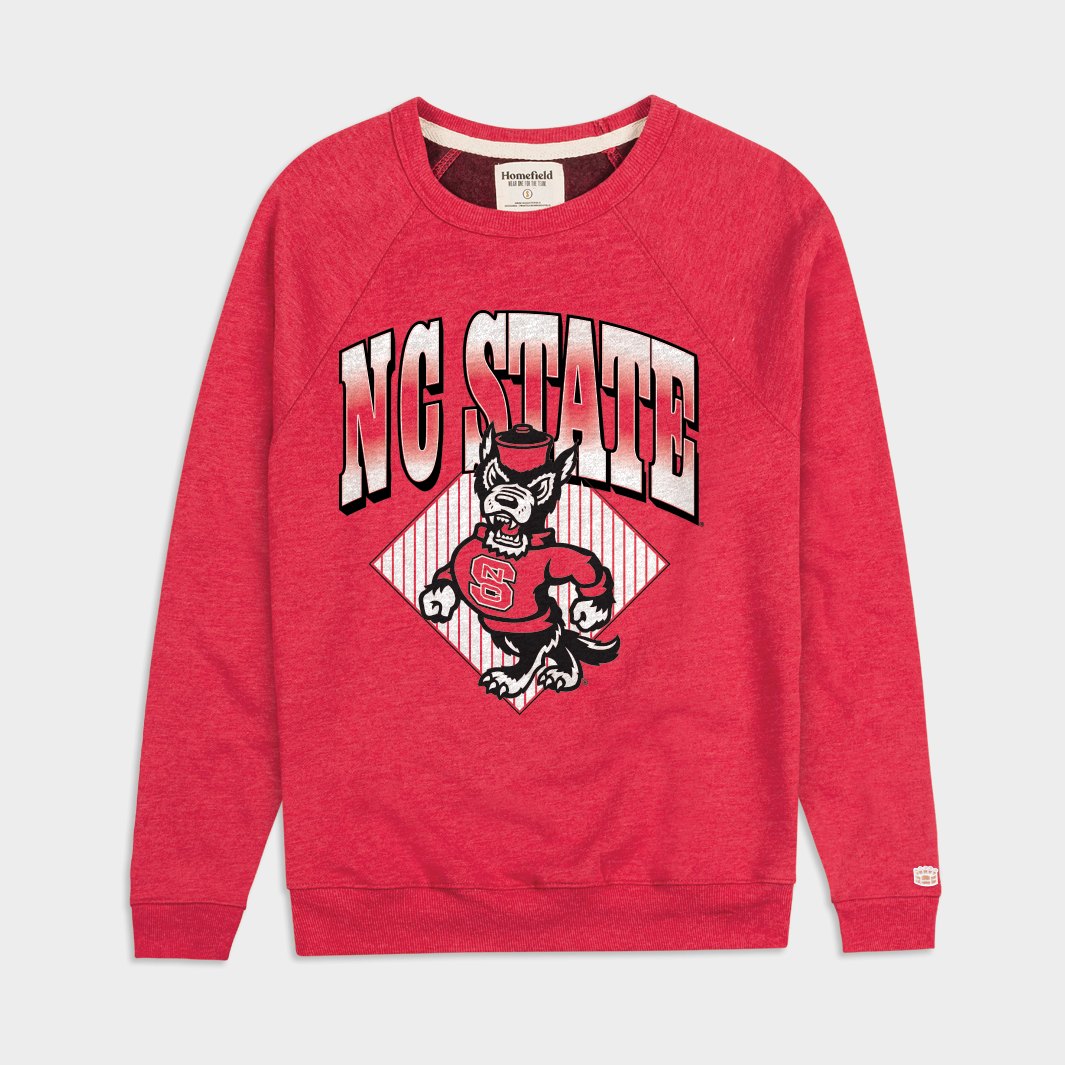 NC State Wolfpack '80s Vintage-Inspired Crewneck | Homefield