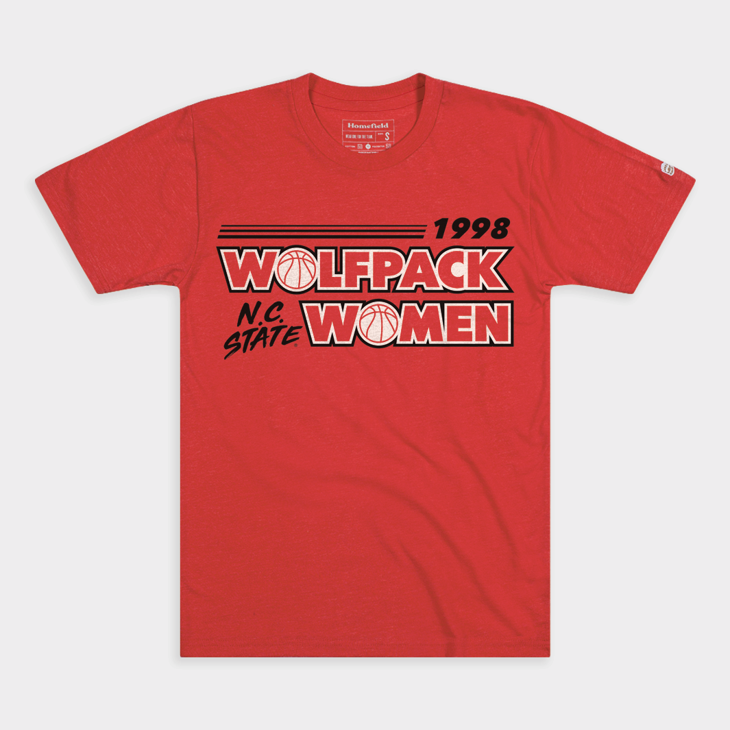NC State Women's Basketball "Wolfpack Women" 1998-99 Tee | Homefield