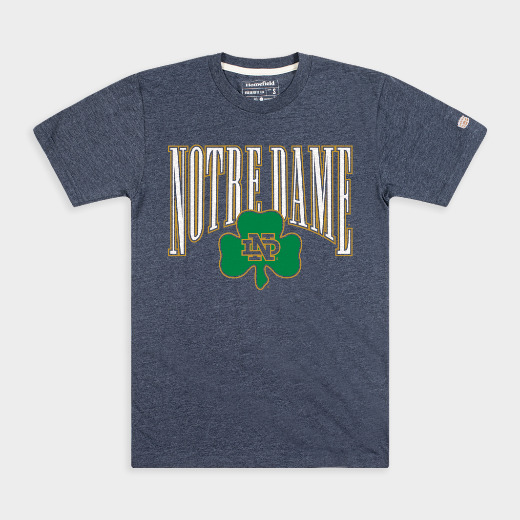 Notre Dame Fighting Irish Retro Shamrock Tee | Homefield