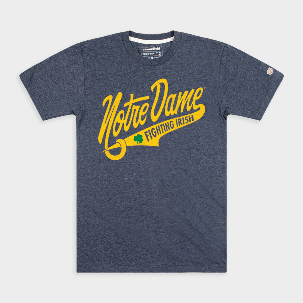 Vintage Notre Dame Script Tee | Homefield