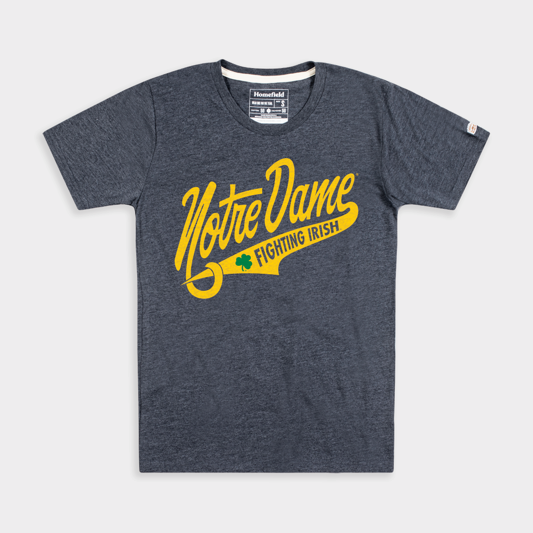 Vintage Notre Dame Script Women's Tee | Homefield