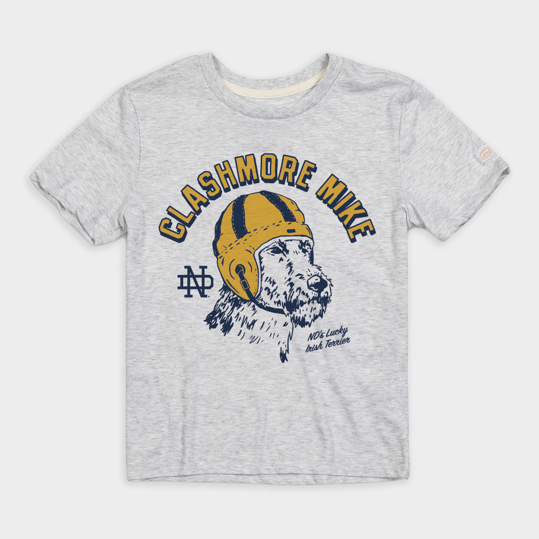 Notre Dame Clashmore Mike Youth Tee | Homefield
