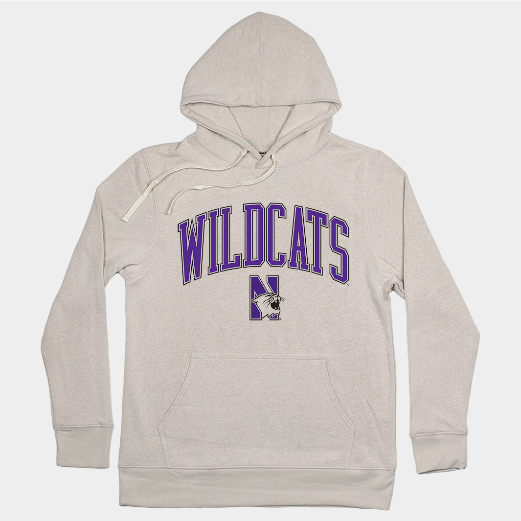 Northwestern Wildcats Classic Logo Hoodie | Homefield