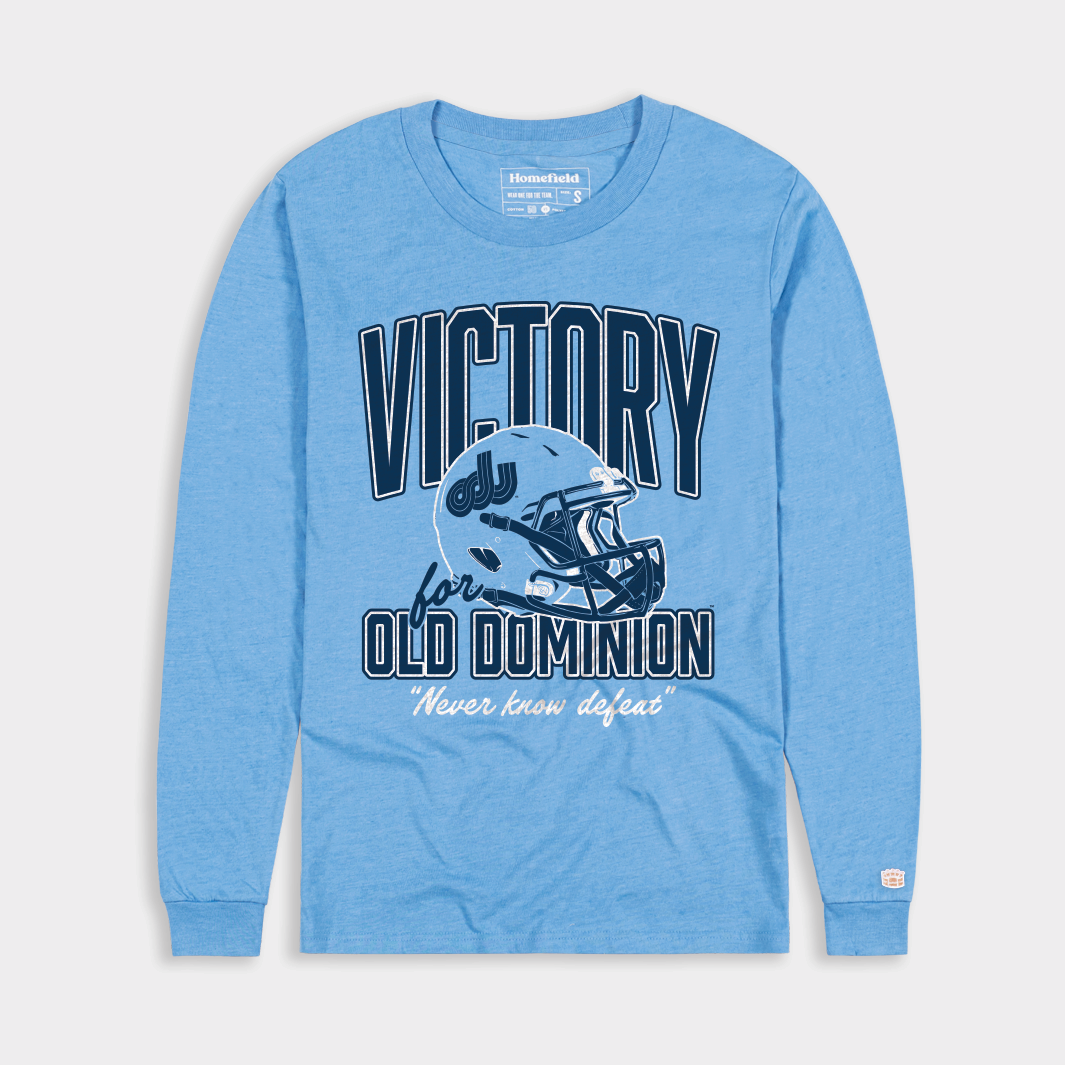 Old Dominion Football Victory Helmet Long Sleeve | Homefield