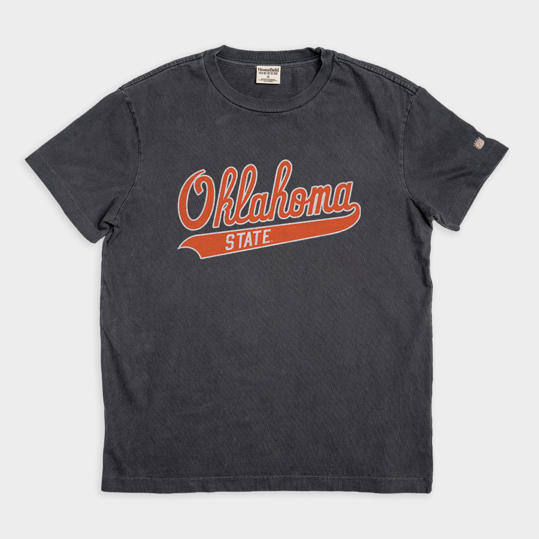 Oklahoma State Script Heavyweight Tee | Homefield