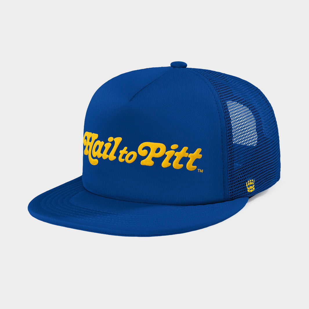 "Hail to Pitt" Puff Ink Trucker Hat | Homefield