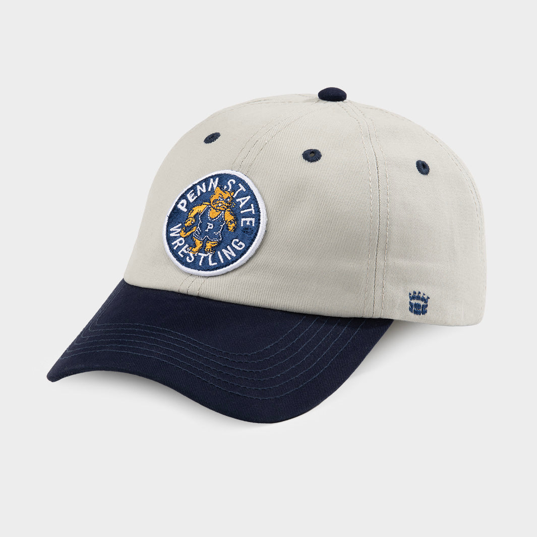 Penn State Wrestling Two-Tone Dad Hat | Homefield