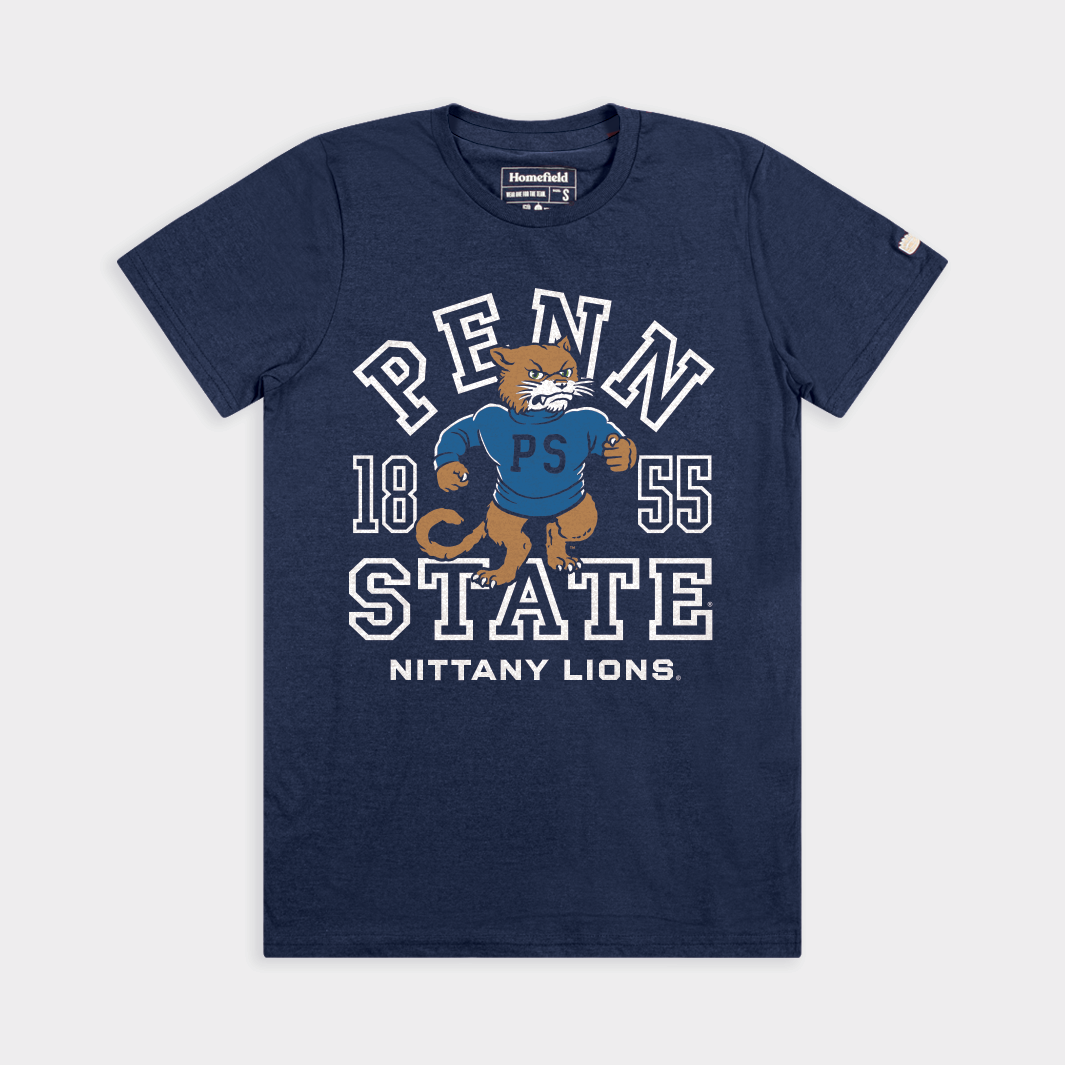 Penn State 1960s Cartoon Mascot Retro Tee | Homefield