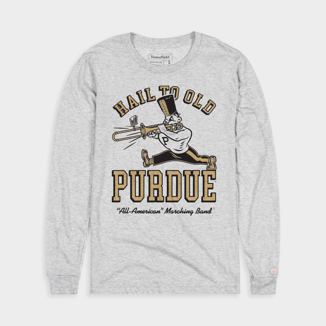 "Hail to Old Purdue" All-American Band Long Sleeve | Homefield