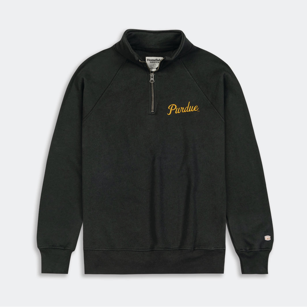 Purdue Boilermakers Script Retro Quarter Zip | Homefield