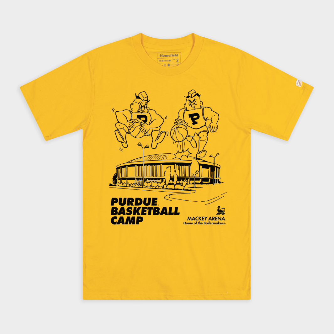 Purdue Boilermakers Basketball Camp Mackey Arena Tee | Homefield