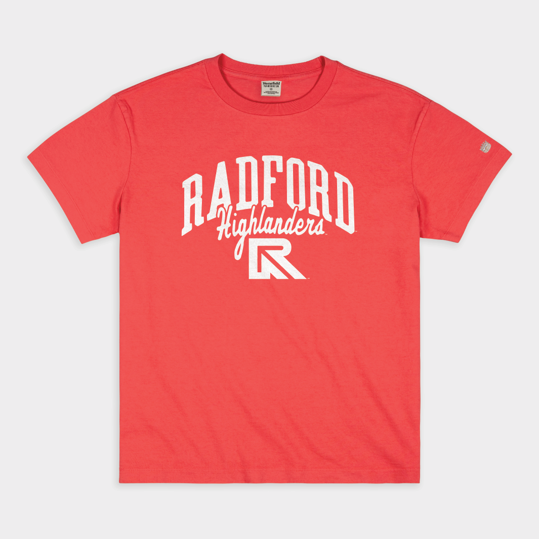 Radford Highlanders Throwback "R" Heavyweight Tee | Homefield