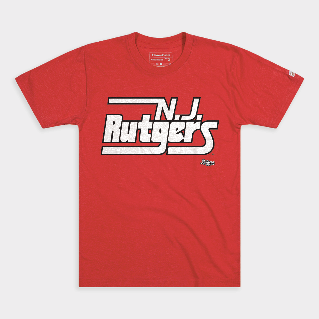 Vintage Rutgers New Jersey Wordmark Tee | Homefield