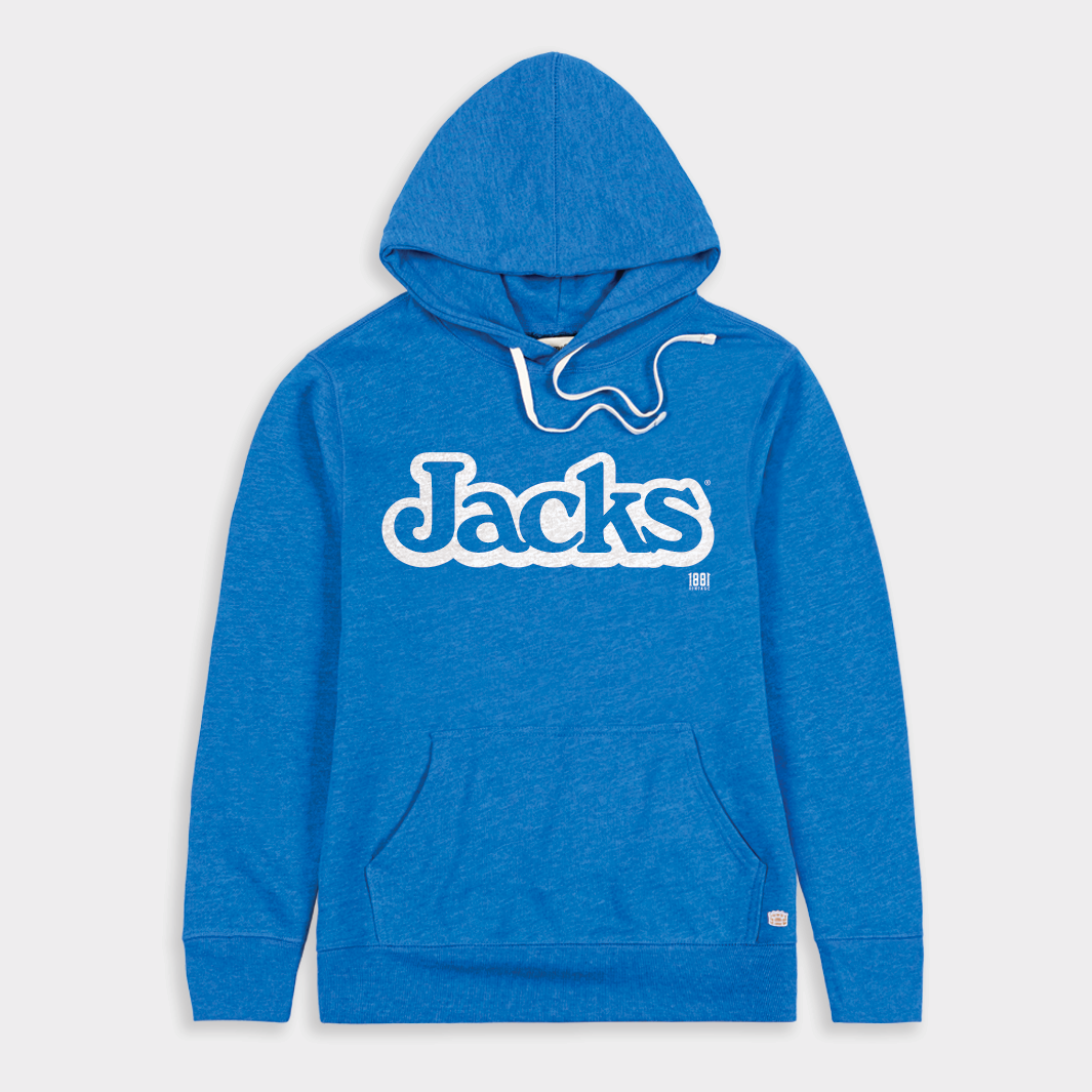 Vintage SDSU Jackrabbits "Jacks" Wordmark Hoodie | Homefield
