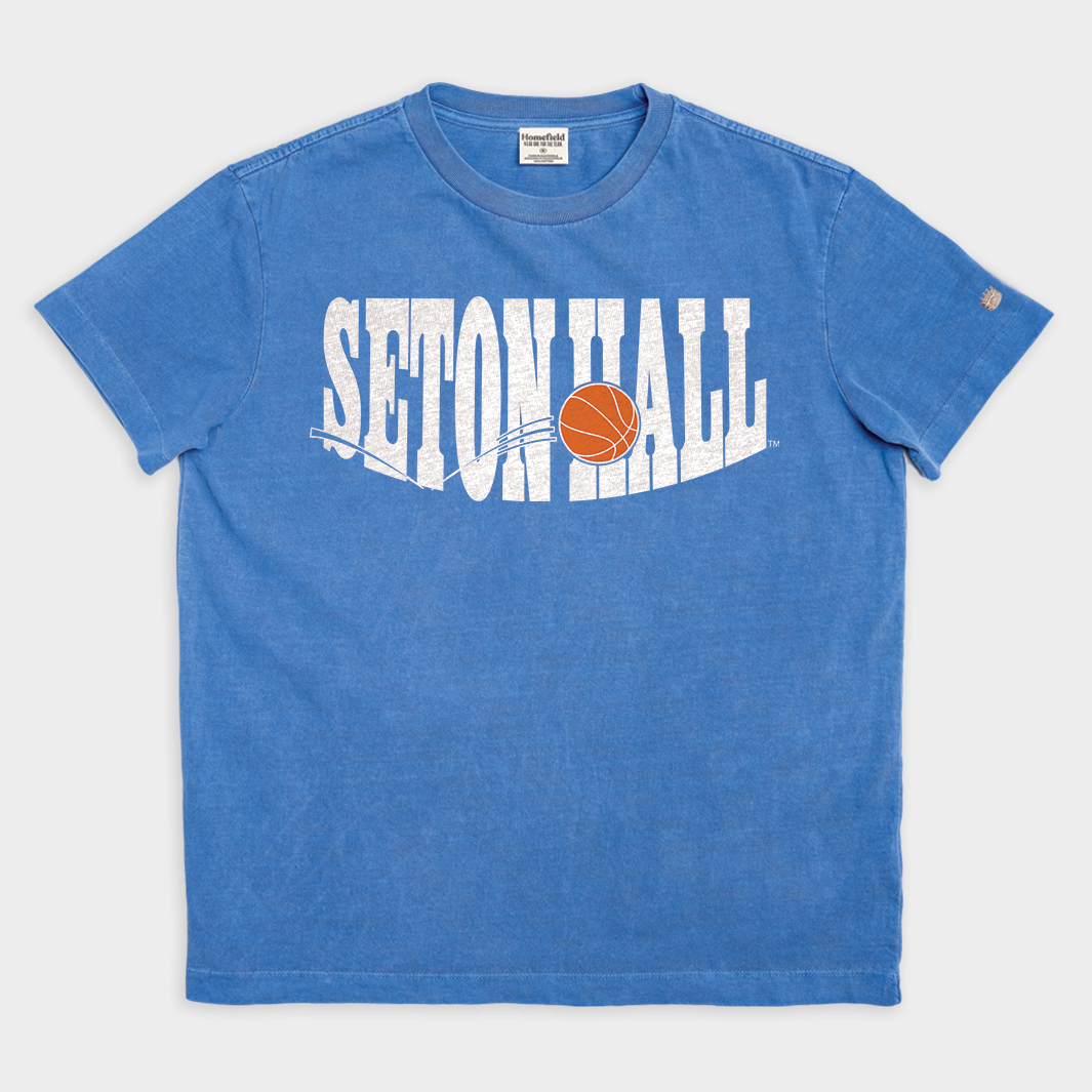 Seton Hall Basketball Vintage Heavyweight Tee | Homefield