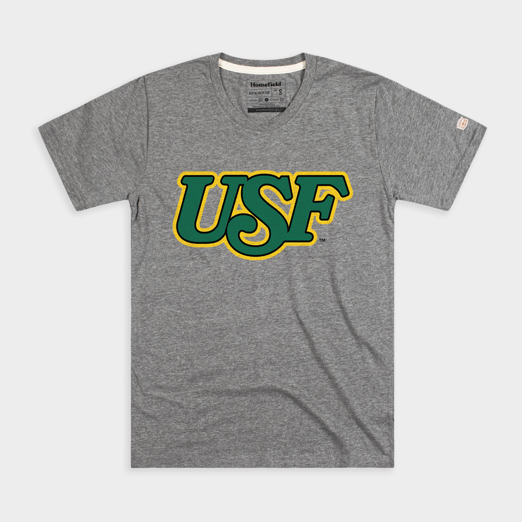 USF Vintage 1980s Logo Tee | Homefield