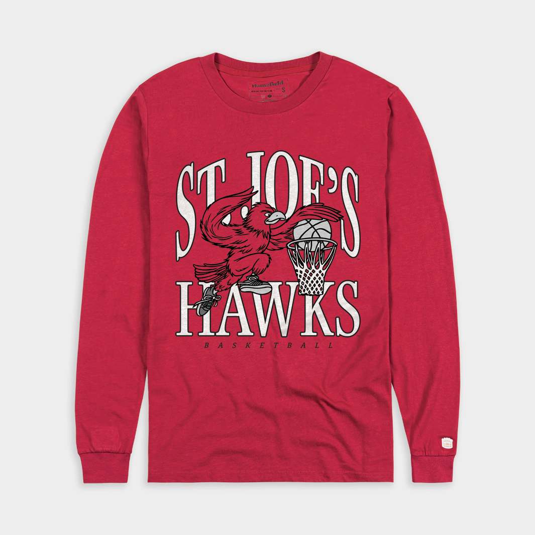 Saint Joseph's Hawks Basketball Long Sleeve | Homefield