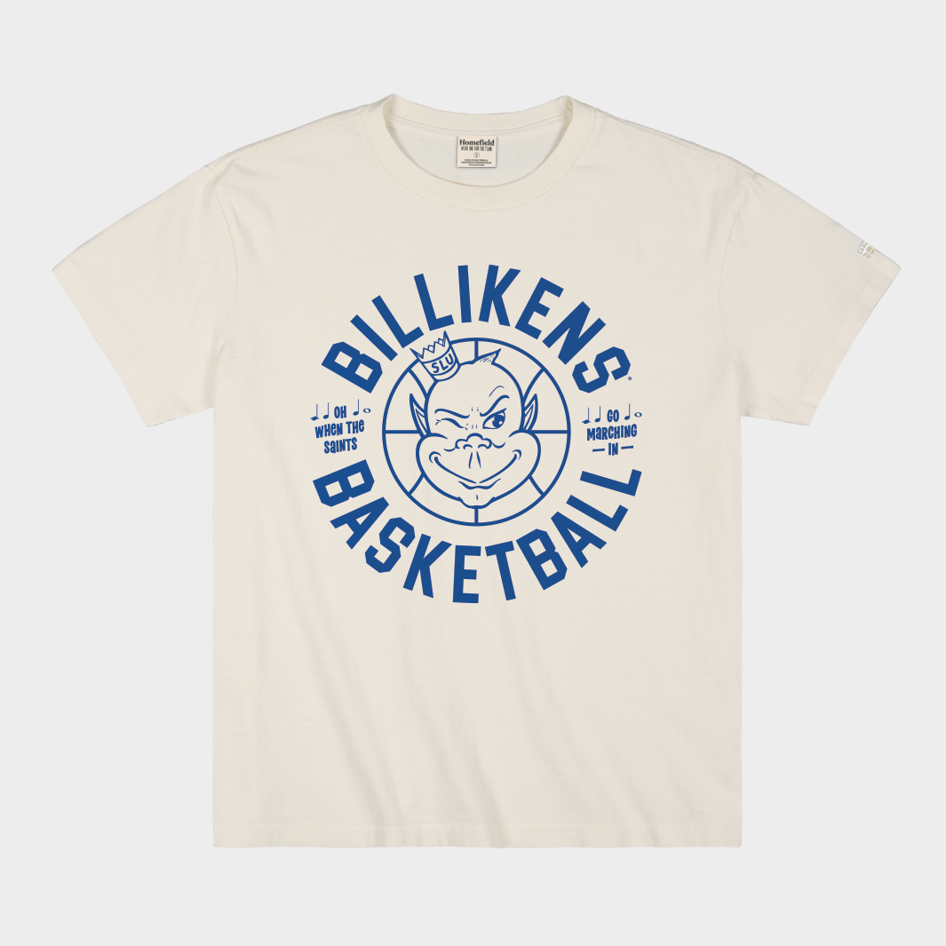 Saint Louis Billikens Basketball Saints Retro Tee – Homefield