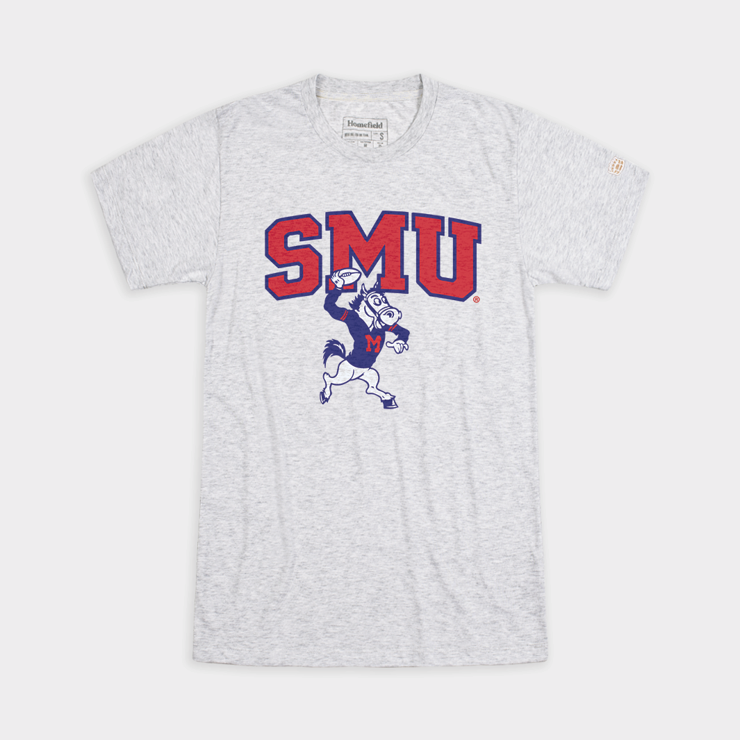 SMU Football Mustangs Tee | Homefield