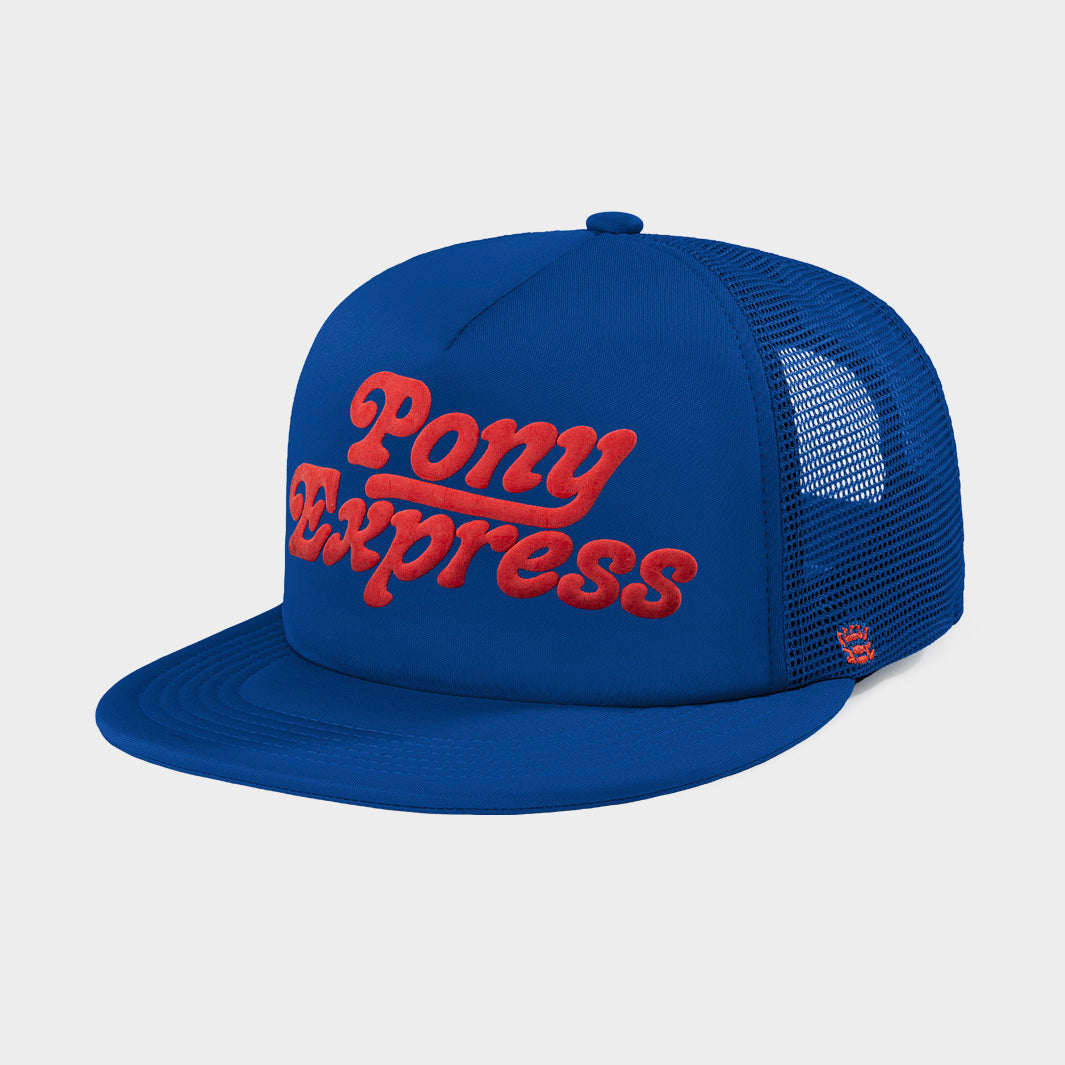 SMU "Pony Express" Puff Ink Trucker Hat | Homefield