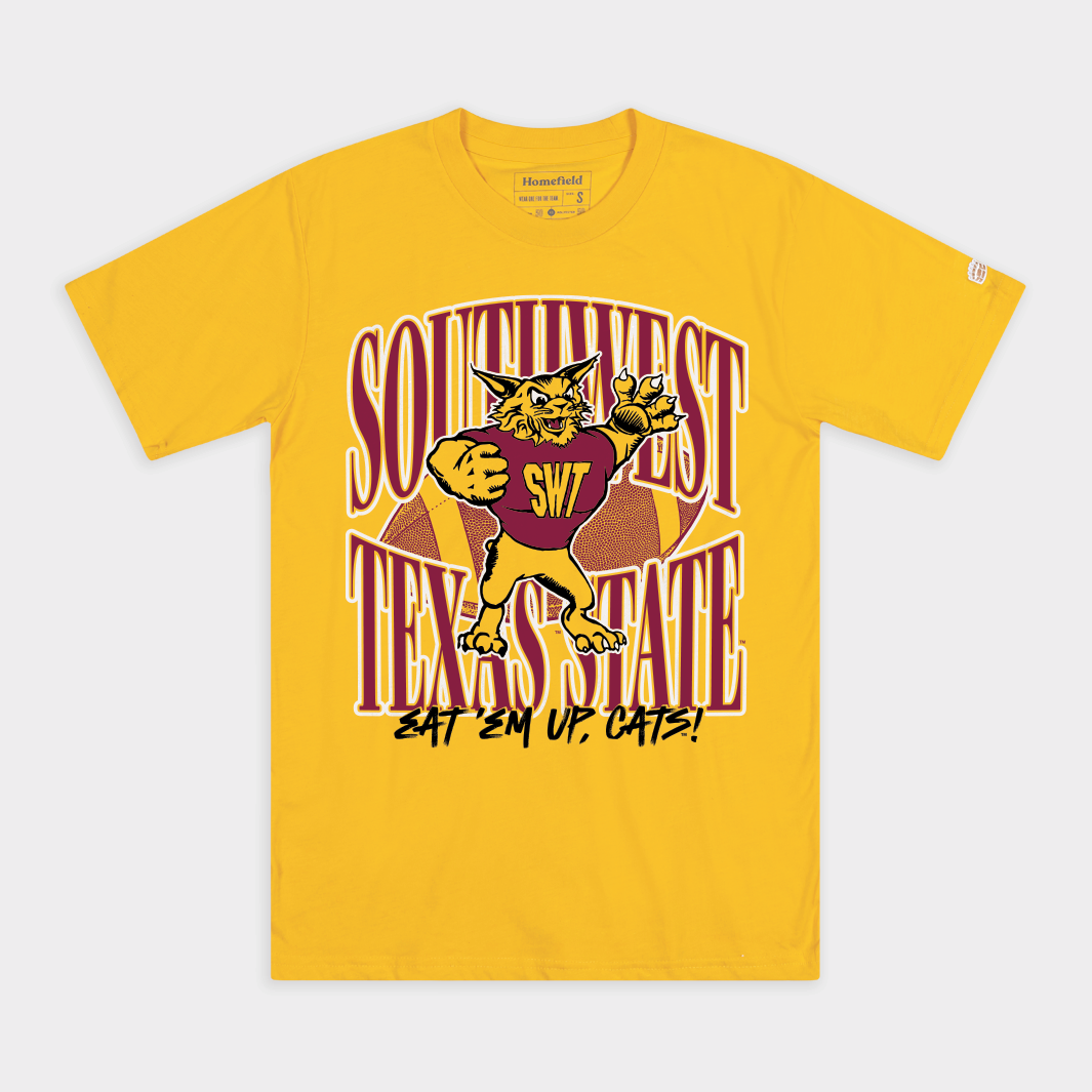 Southwest Texas State 1990s Mascot Tee | Homefield